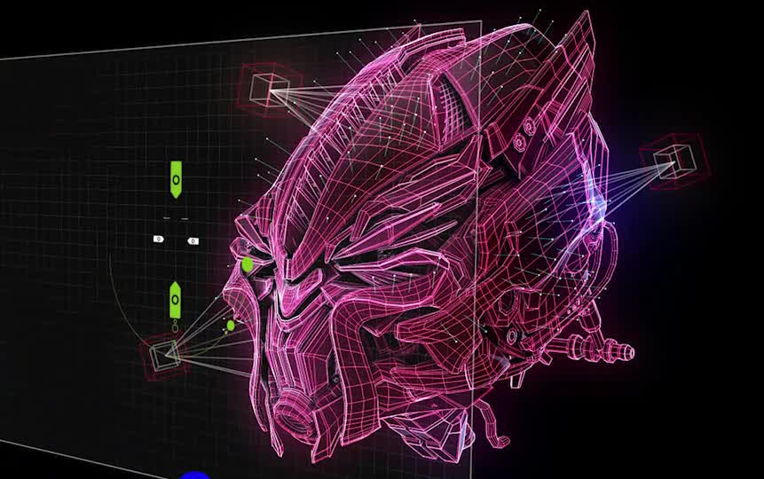 C4D科技大片加速版:全息线条投影特效制作诀窍,AE后期处理
