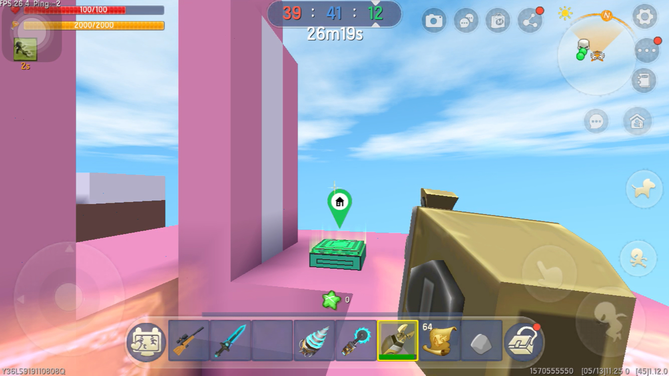 今天玩迷你世界结果卡到心态崩溃