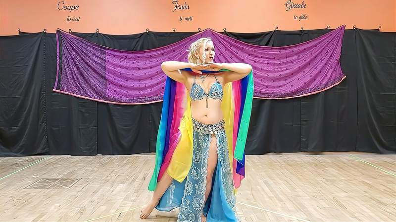 柔美曼妙的肚皮舞,舞娘太勾魂了