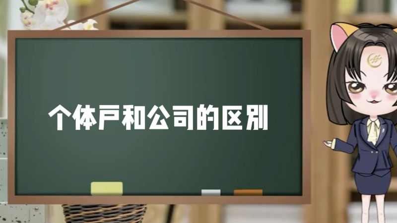 个体户和公司都有哪些区别