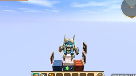 迷你世界:一个方块的生存01期,半仙为了金币连命都不要了!