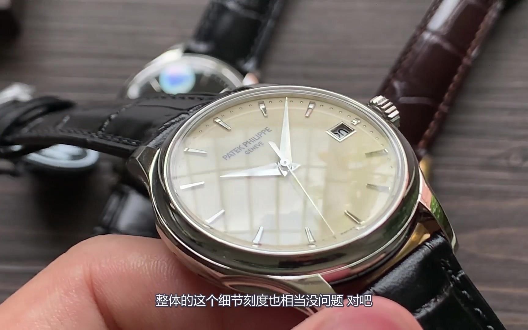 匠客表阁手表测评:ZF百达翡丽5227古典表V3版戴上手效果如何?(中)
