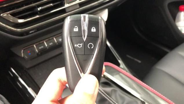 全新长安欧尚X5 旗舰型 钥匙使用演示