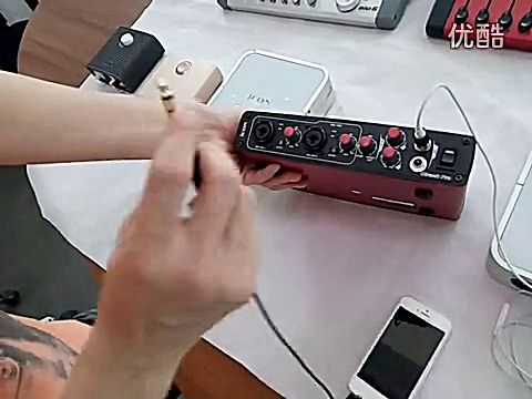 iCON声卡连接手机