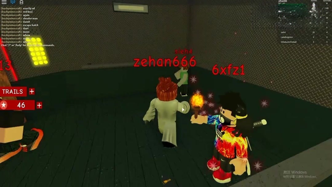 roblox恐怖51区逃生模拟器:巴尔迪老师红衣女孩出现!逃离电梯?