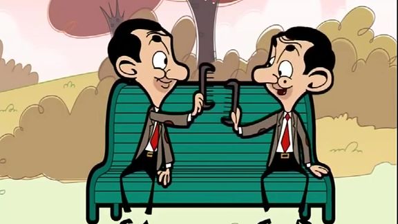 憨豆动画版:憨豆遇到山寨版憨豆,内裤都一样,最后出来一帮憨豆