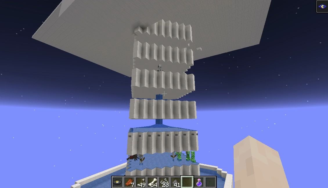 Minecraft红石日记(划掉) - 无红石,无发射器,水流刷怪塔,绝对没有用任何...