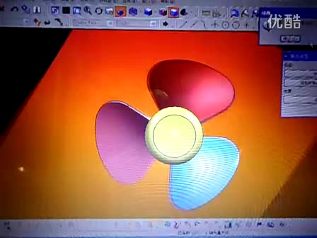 UG3.0 风扇建模 动画