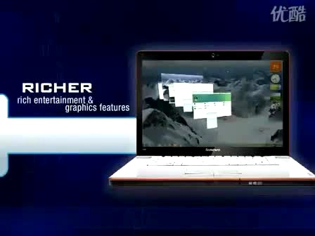 联想windows7电脑在美国的视频宣传片
