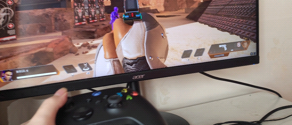apex xbox墨将战甲xpro陀螺仪体感测试