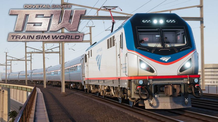 火车模拟世界:五连紧急制动 这可能是个假火车司机