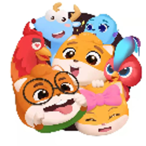 三只松鼠和它的小伙伴们 