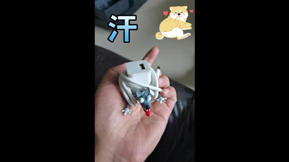 自己做的充电器绕线器,数据线再也不用摊开放桌子上了