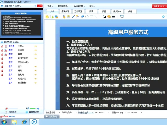 5月28日杨凯公开课与高级课学员分享会