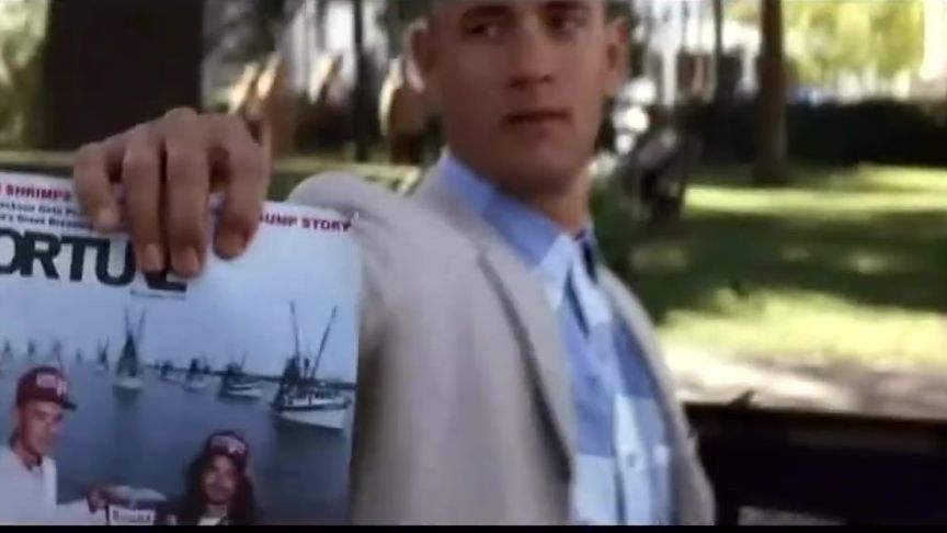 《阿甘正传》人生有时凭借的不仅仅是努力,也许需要一点运气