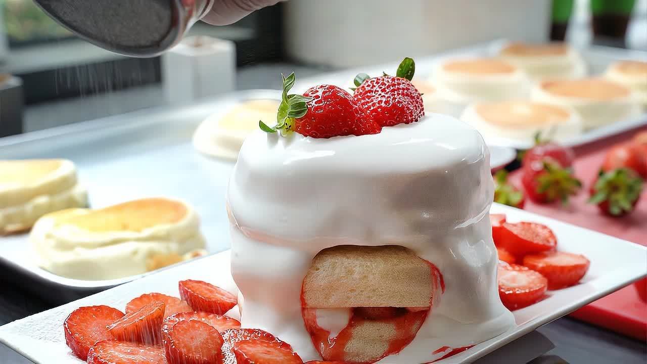 一份舒芙蕾凭啥卖到30元?美女给它换个造型,顾客排队抢着买