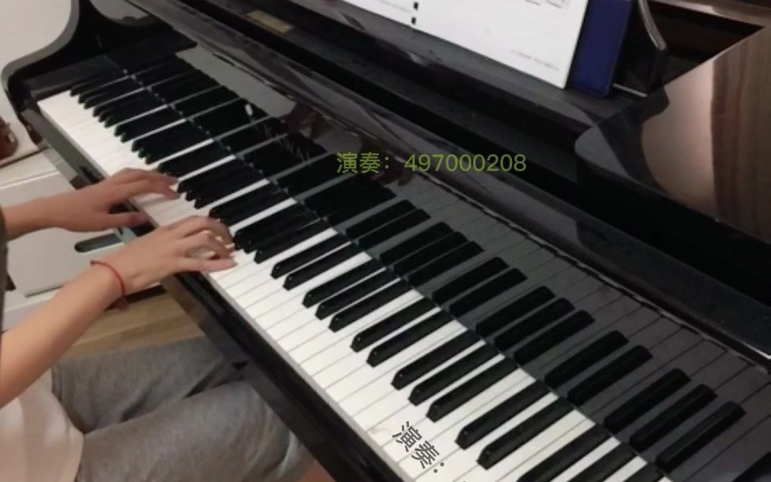 答案 钢琴演奏版 五线谱简谱钢琴谱 杨坤 郭采洁