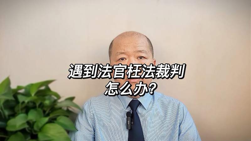 法官枉法裁判怎么办?