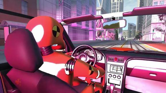 汽车模型实验:碰撞试验假人