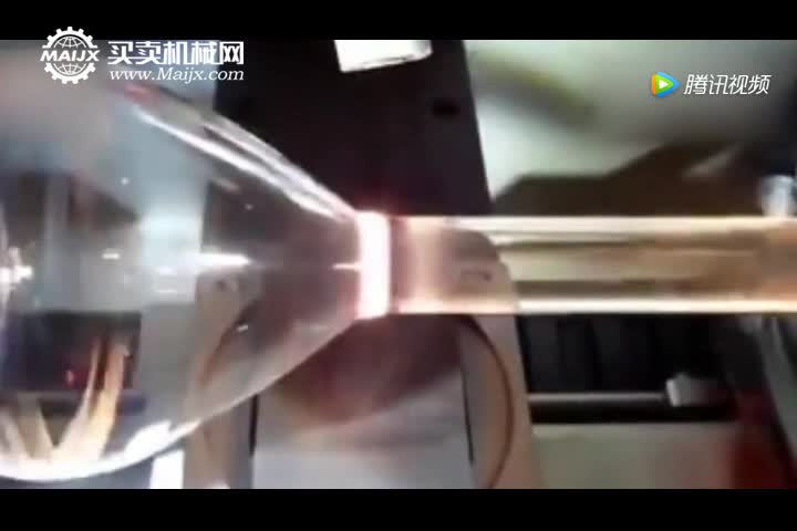 激光切割玻璃管,好炫!