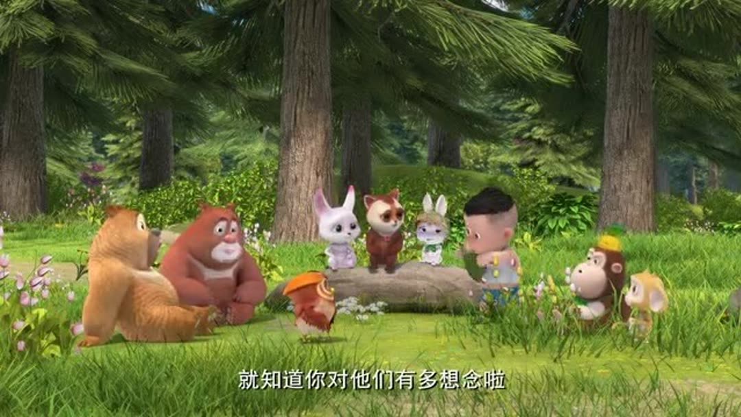 (熊熊乐园)给妈妈写信。