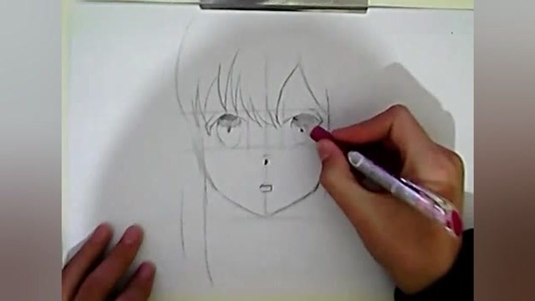 【春君教程】--如何画动漫人物的脸和头