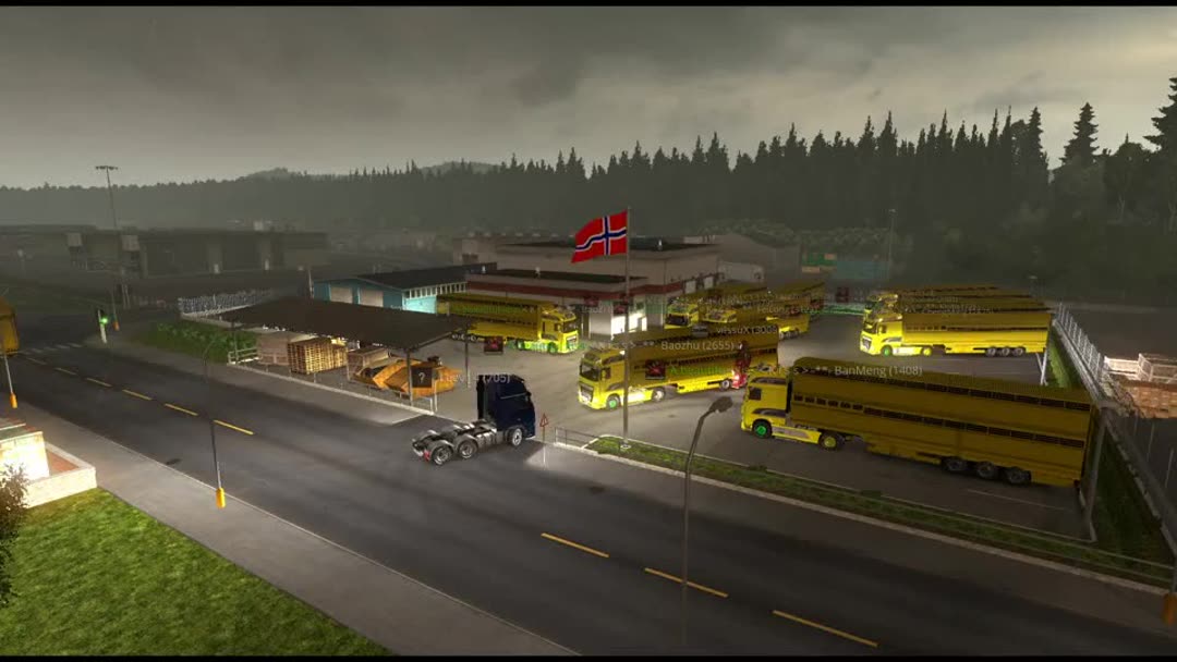 欧洲卡车模拟2kiss车队宣传片!