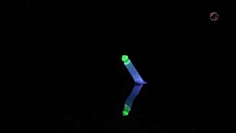 夜光棒钓鱼实拍: 这漂相, 一看就是条食肉鱼