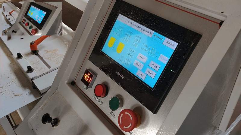 燕尾开槽机 燕尾槽开槽机客户使用现场