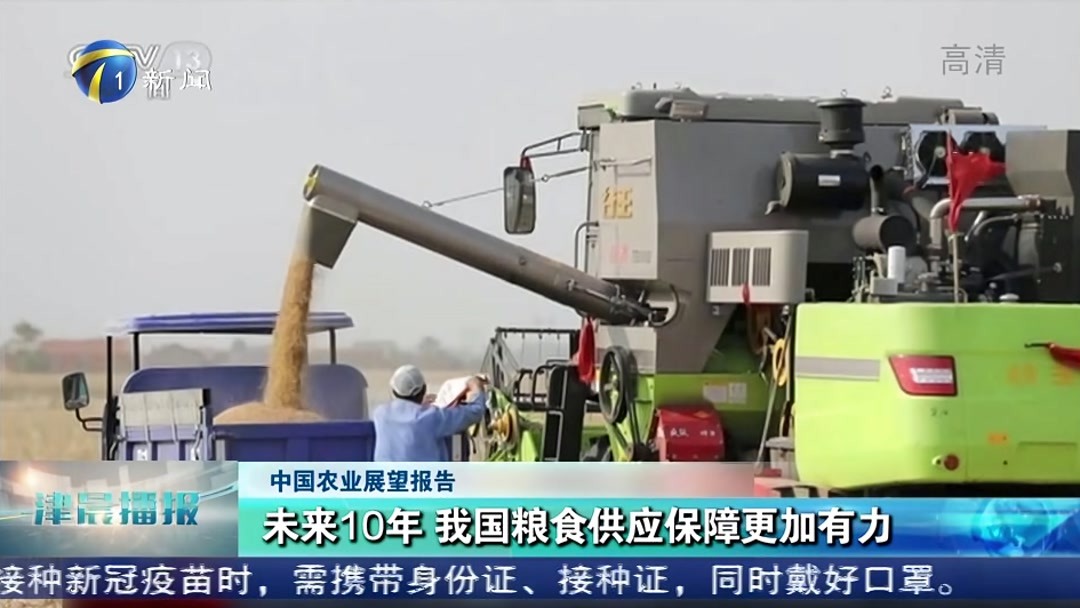   去年我国水稻小麦玉米播种面积超14.7亿亩