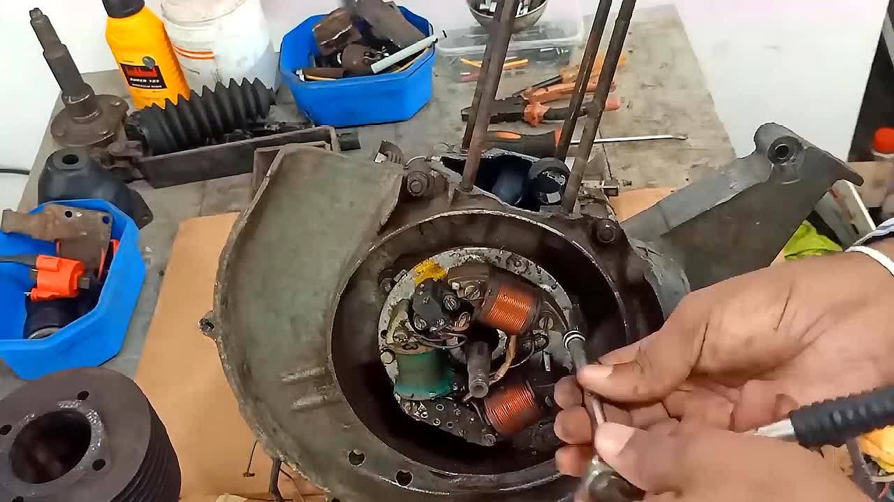 二冲程发动机-修好绝对是技术!