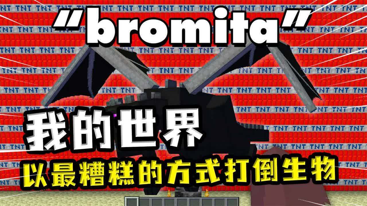 我的世界:以最糟糕的方式打倒生物,玩家却把服务器给炸坏了