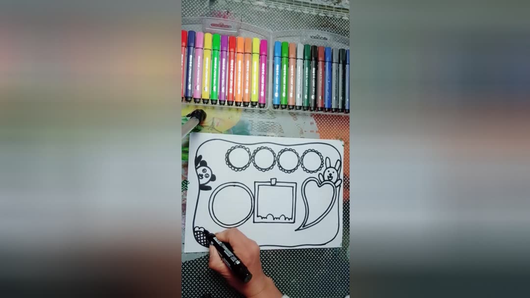 夕瑶简笔画❤️手抄报: 英语手抄报模板更新❤️,喜欢的朋友可以收藏...