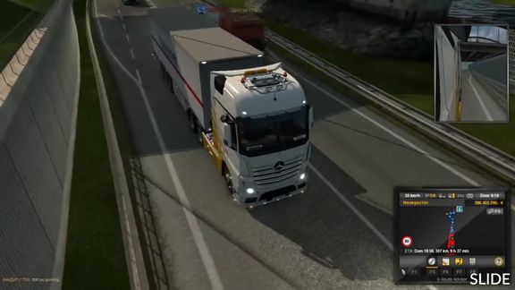 欧洲卡车模拟2:联机是坑,那天好端端的被撞飞了!