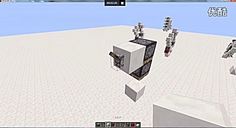 我的世界丁敏的【单片活塞2次递推教程】