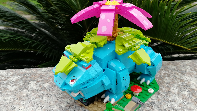 能把训练师吓一跳的宝可梦:启蒙积木精灵宝可梦妙蛙花评测