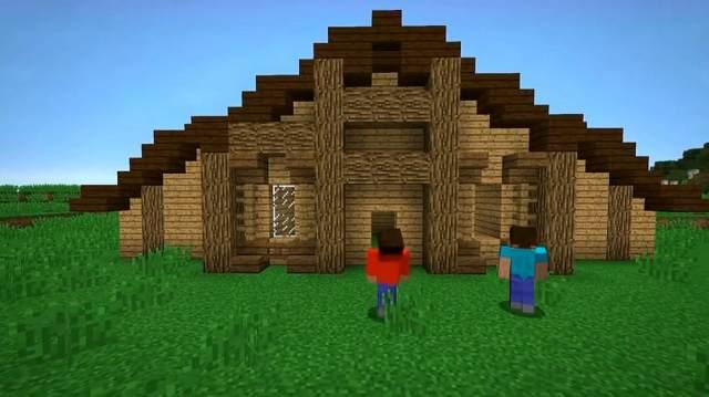 我的世界:手把手教你建一座漂亮的大房子