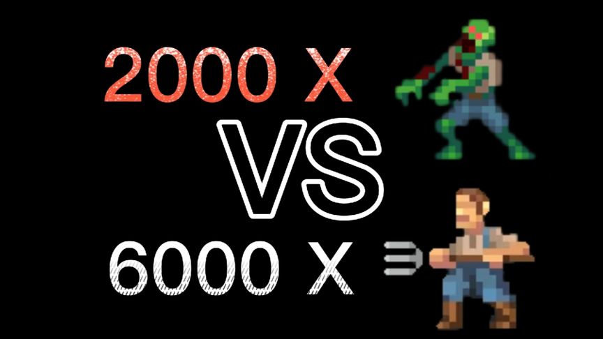 2000个僵尸 VS 6000个人类 世界盒子(上帝模拟器)