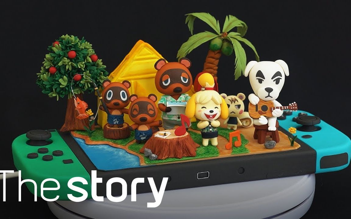 这真的是糖做的吗?用糖装点的“ 任天堂Switch”和“ 动物森林”!:...