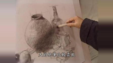 素描教程素描入门几何体步骤, 人体素描入门视频教程, 人物素描自学...