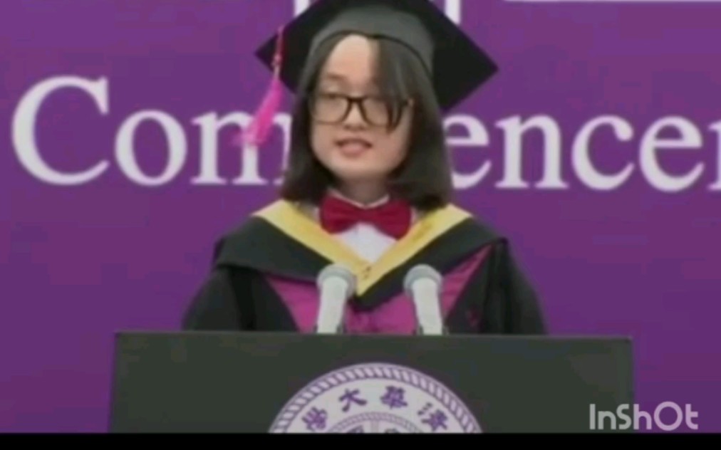 [剪辑]甘肃女孩的家国情怀(清华大学2019年毕业典礼学生发言)