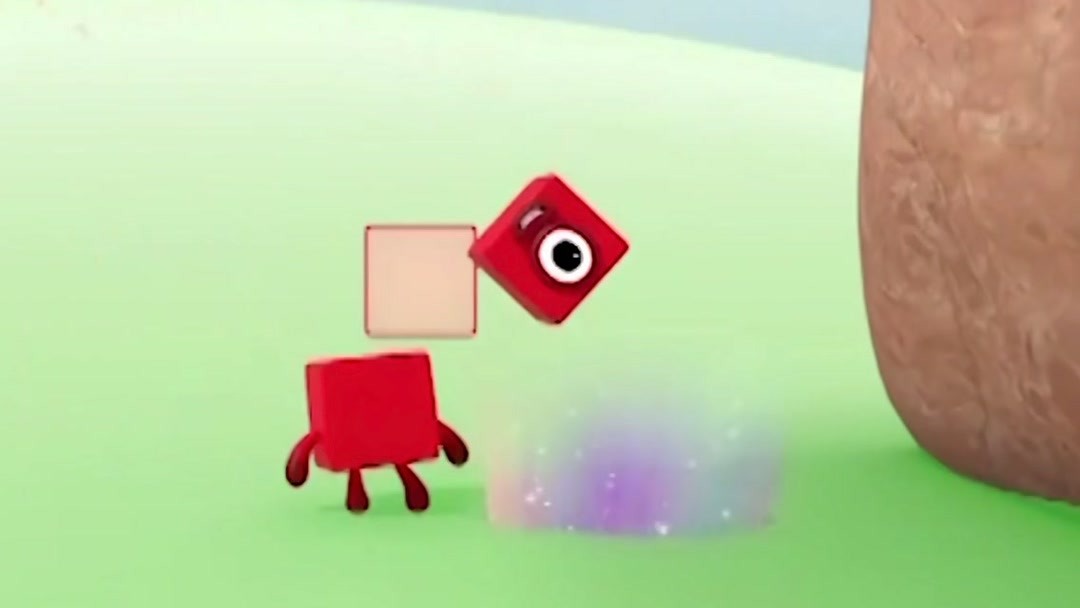 数字积木 搞笑动画:这是个什么洞穴 竟然能把人吸进去?