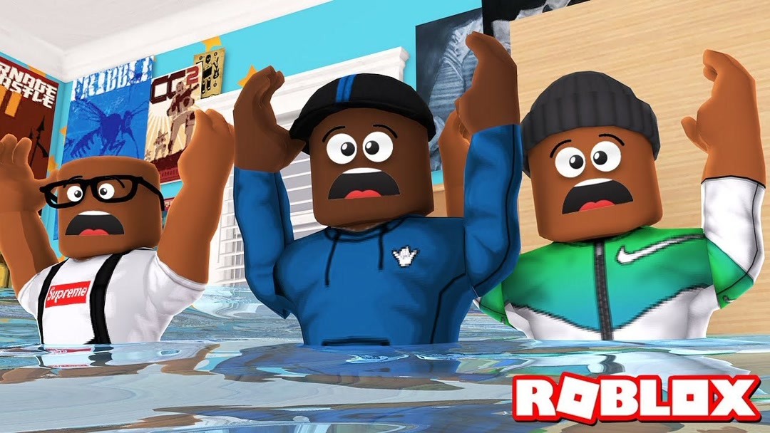 Roblox洪水逃生!极限逃离可怕洪水袭击?咯咯多解说