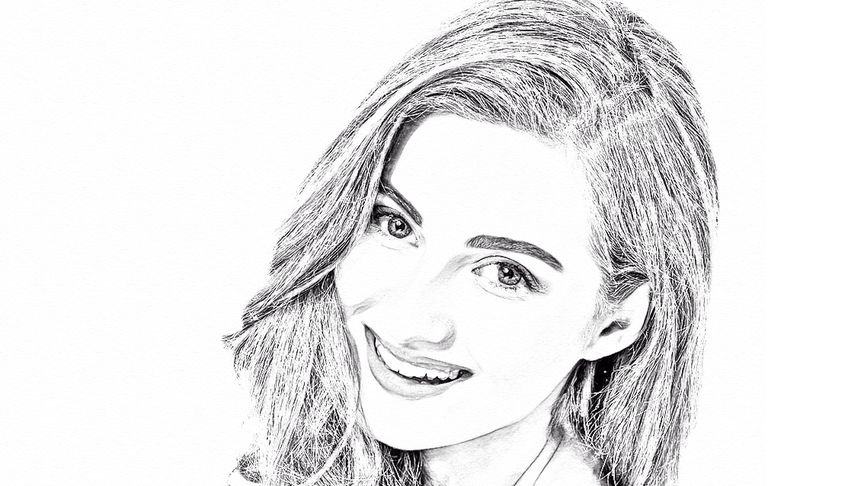 PS教程 铅笔素描效果