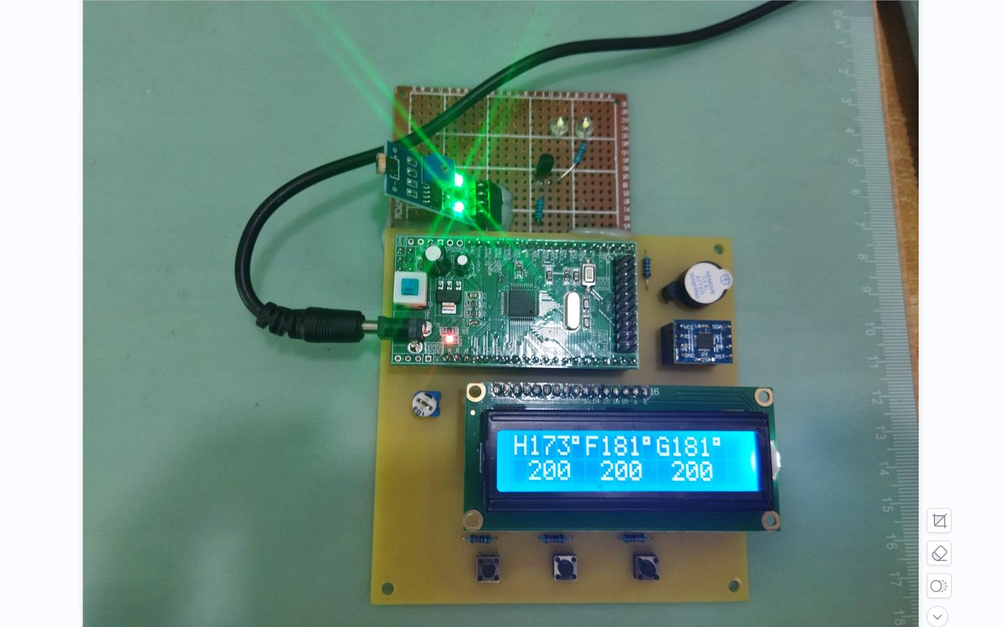 基于STM32单片机的智能MPU6050陀螺仪角度检测阈值报警水平仪...