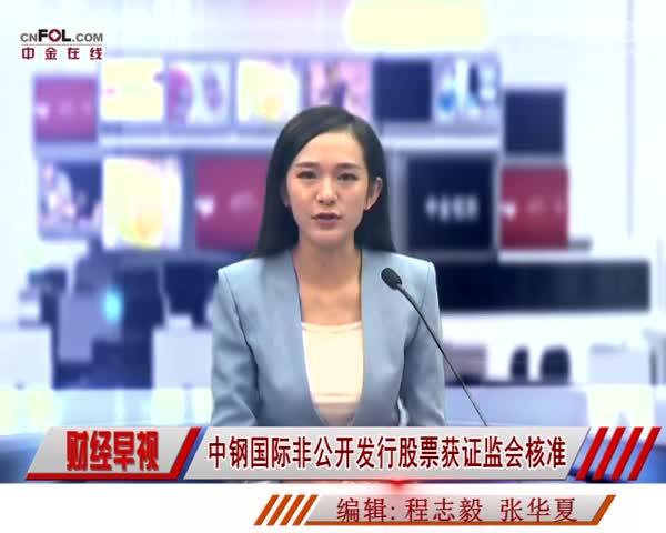 中钢国际非公开发行股票获证监会核准