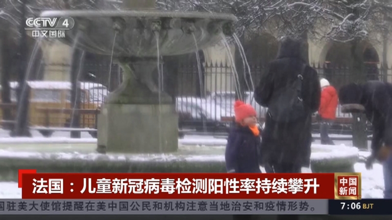 [中国新闻]法国:儿童新冠病毒检测阳性率持续攀升