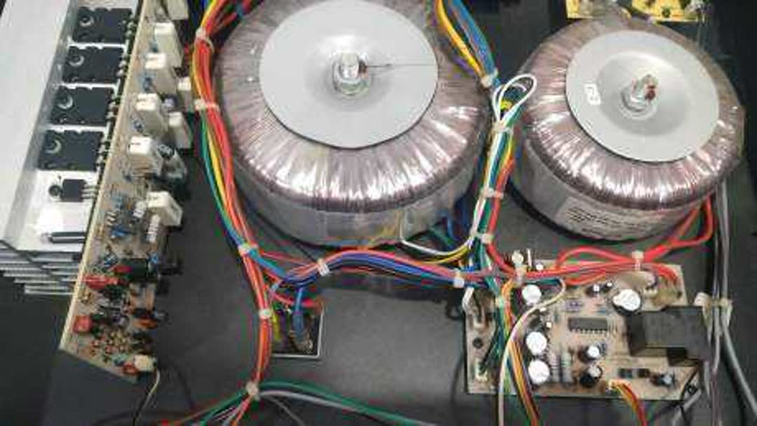 广播功放机通电无声音,检测是音量电位器问题