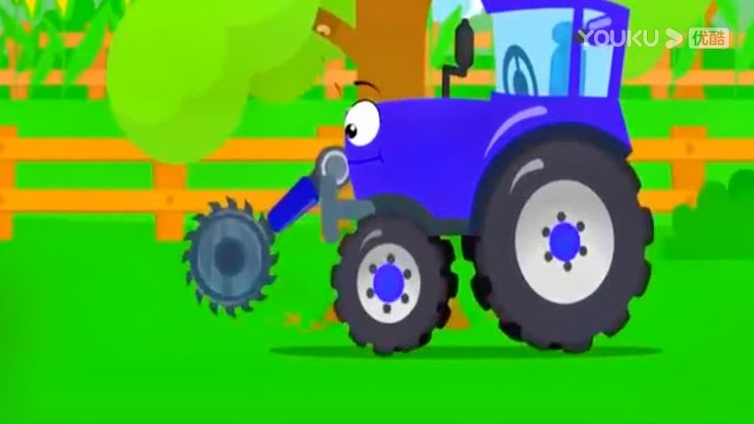 超级汽车:拖拉机乱砍大树,破坏森林