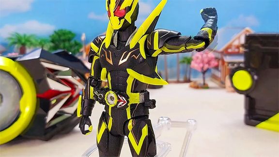 假面骑士01 SHF 把玩 定格动画